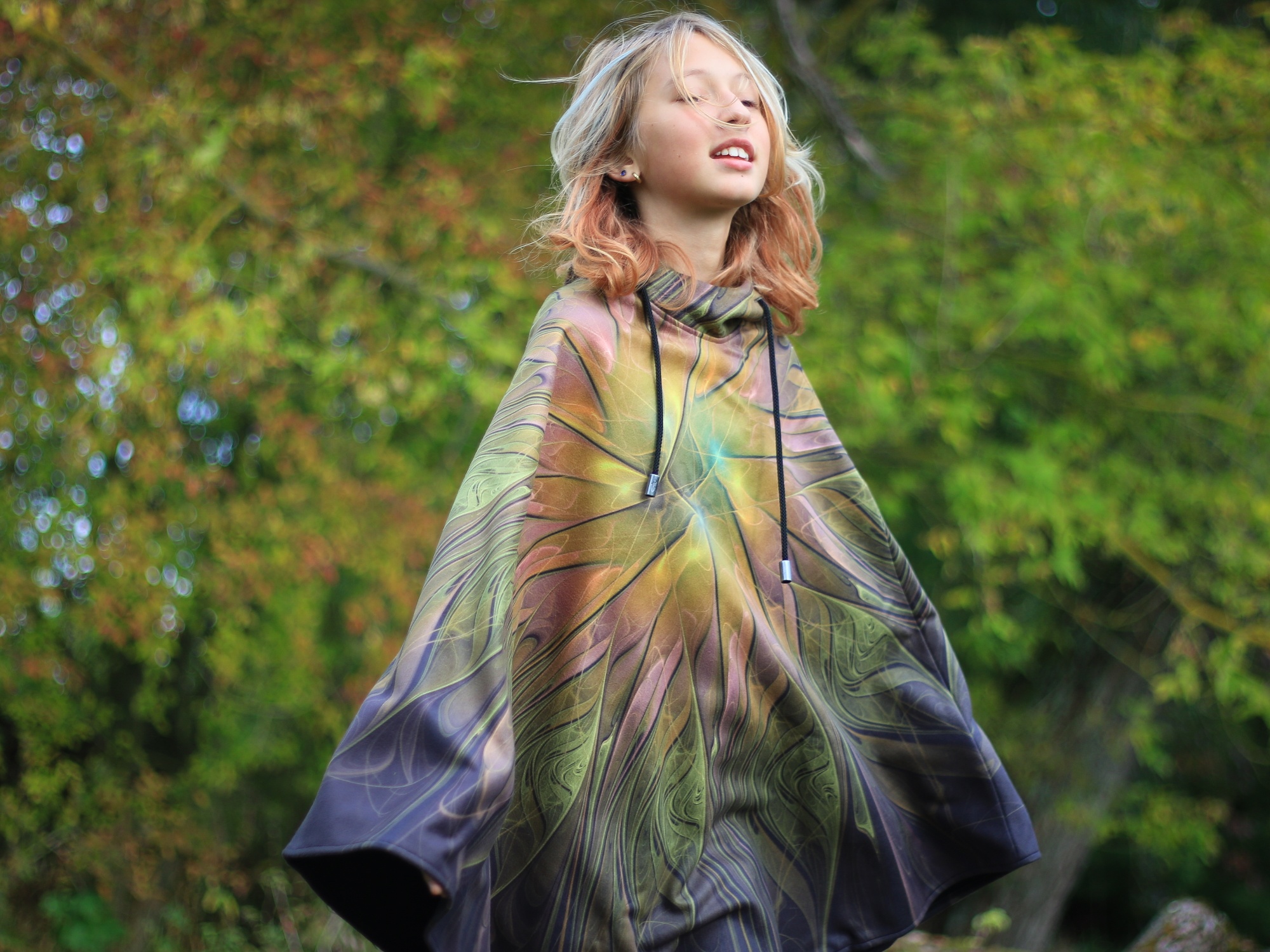 Gaia kids Size Cosmic Ponchos Gaia kids Size Cosmic Ponchos